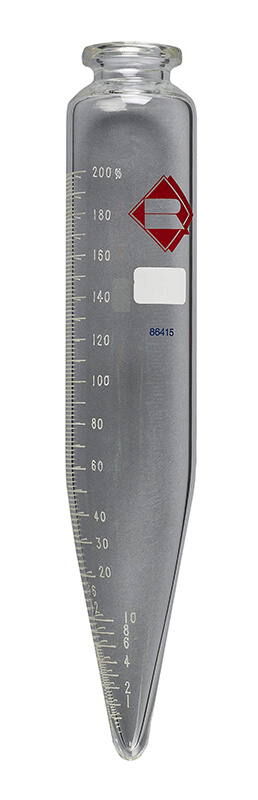 Robinson 100mL Long Cone Tube, 200 Parts, California Style - bapj